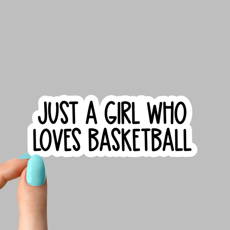Basketball Custom Stickers - Etsy