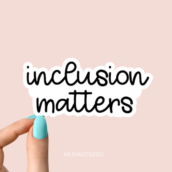 Inclusion Stickers - Etsy