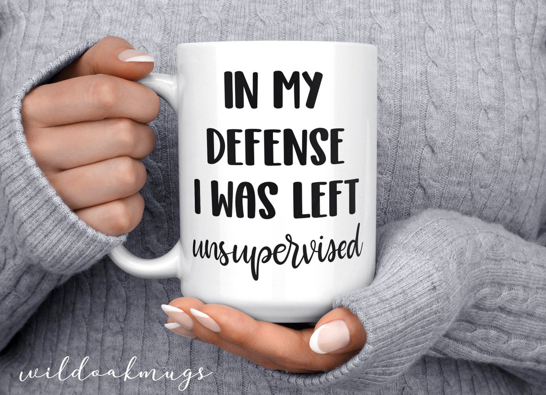 Funny Unsupervised Coworker, Awesome Employee Office Mug, Funny ...