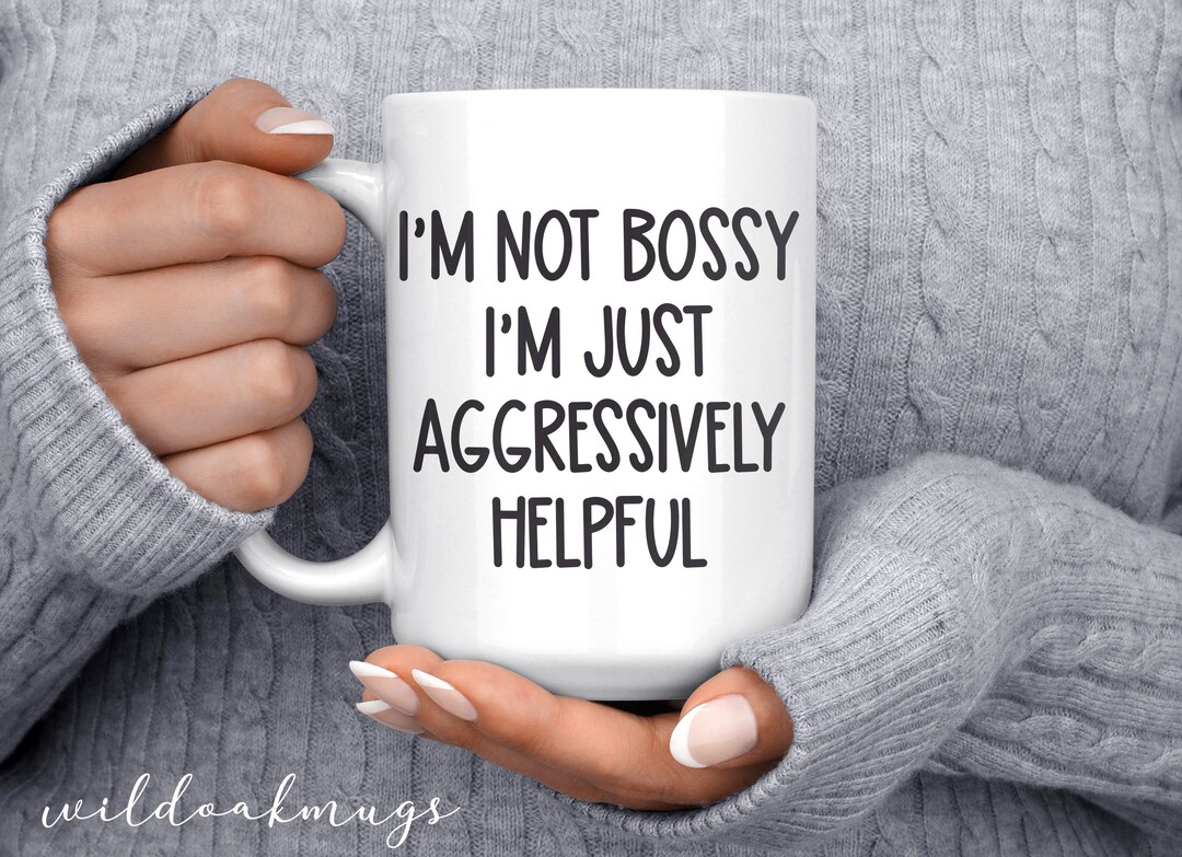 Bossy Funny Employee Mug, Funny Employee Mugs, Manager Mugs, Funny Gift ...