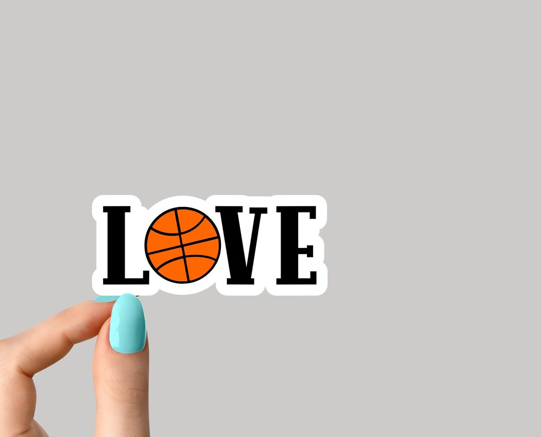 Love Basketball Stickers, Basketball Decals, Basketball Mom Stickers ...