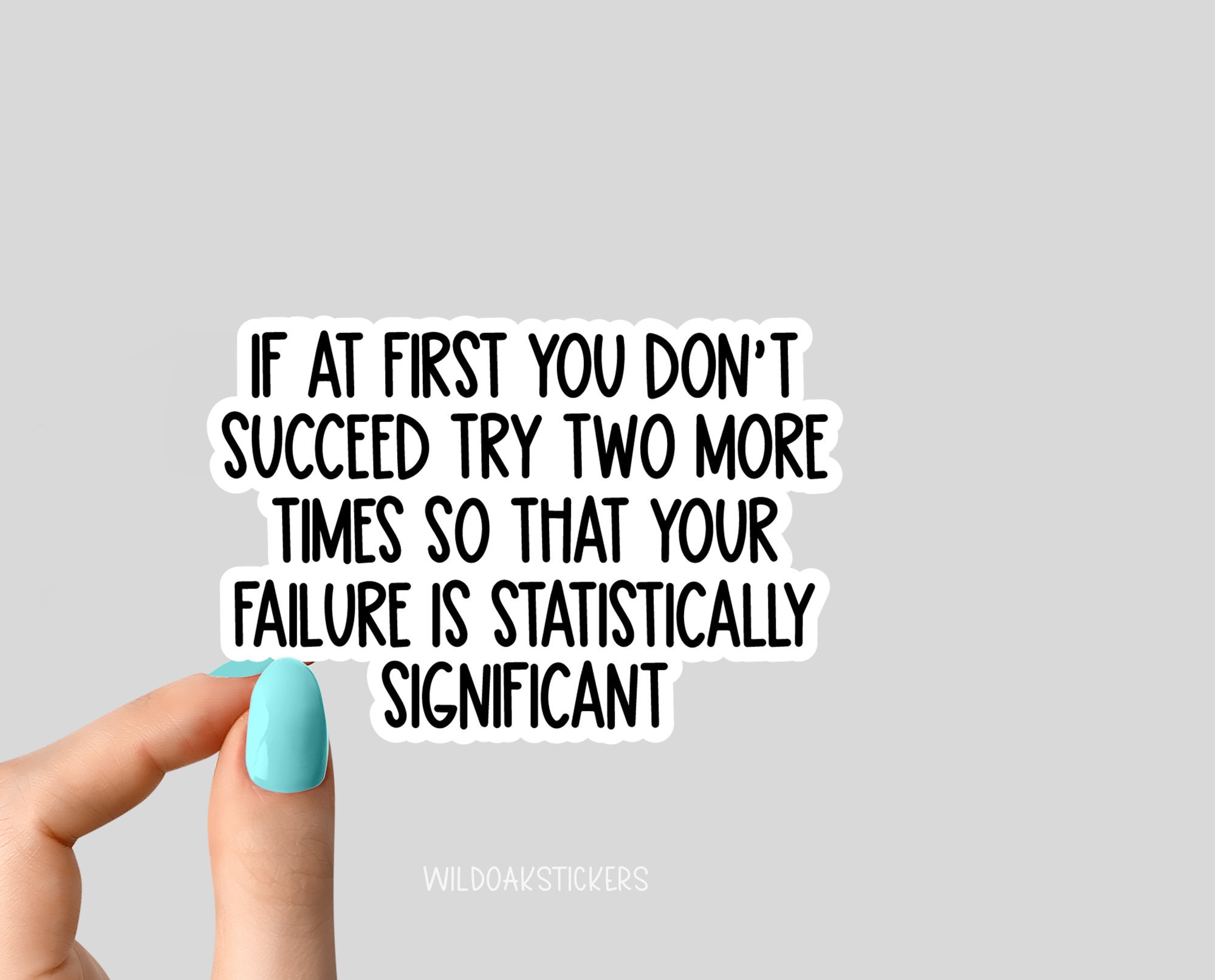 Funny Math Statistics Sticker Math Laptop Stickers Math - Etsy