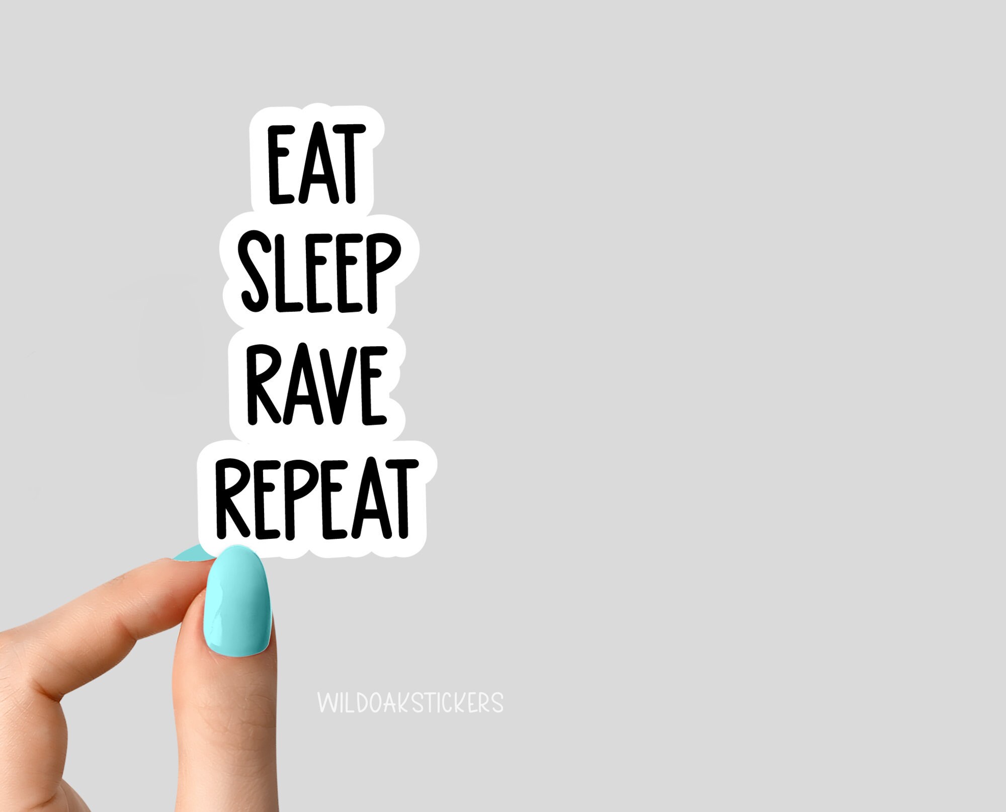 Eat Sleep Rave Repeat Wallpaper Logo