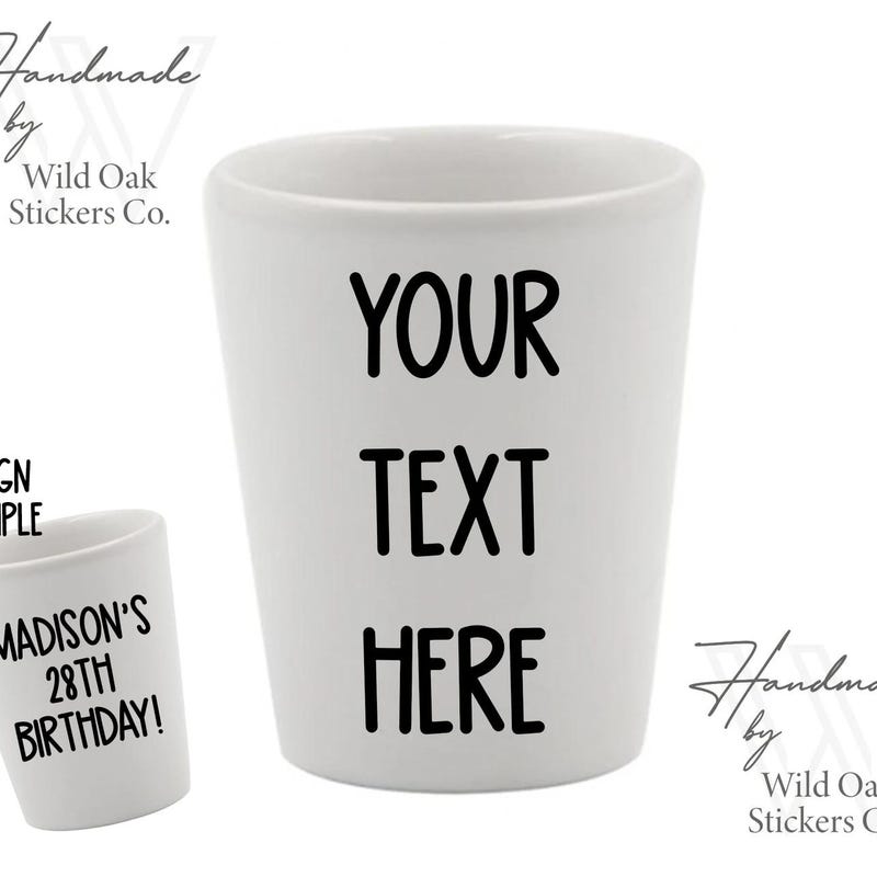 Ceramic Shot Glasses - Etsy