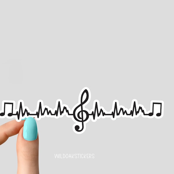 Music Sticker - Etsy