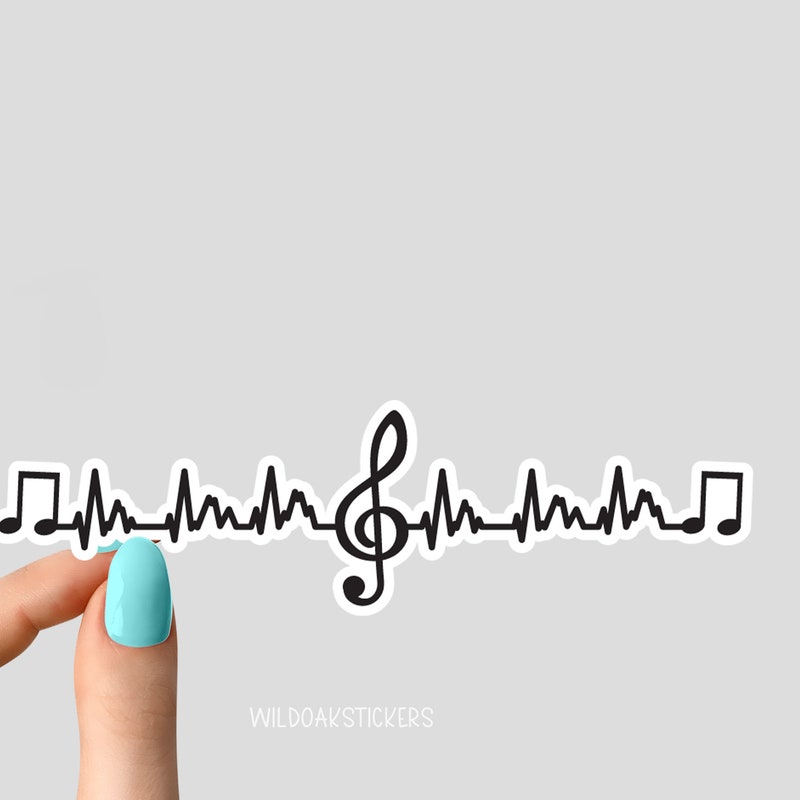 Music Sticker - Etsy