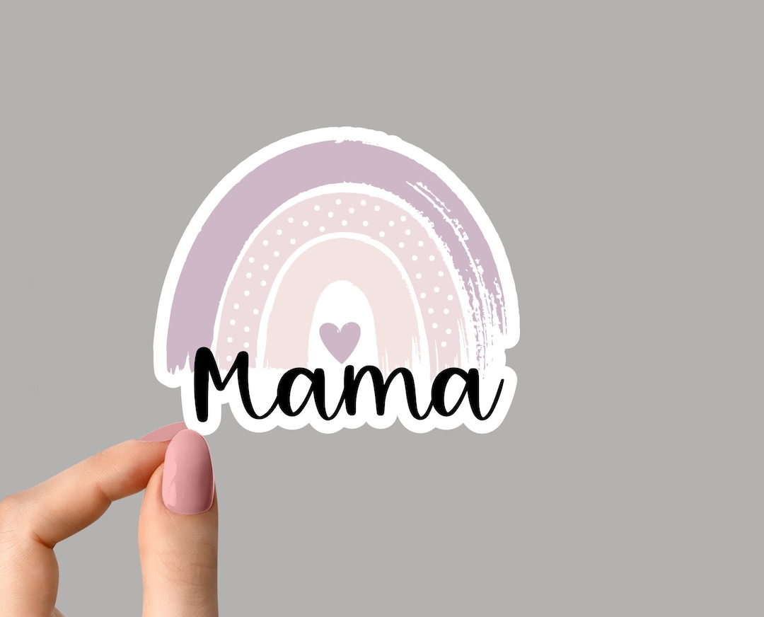 Mama Rainbow Sticker, Mothers Day Gifts, Mama Stickers, Mom Life ...