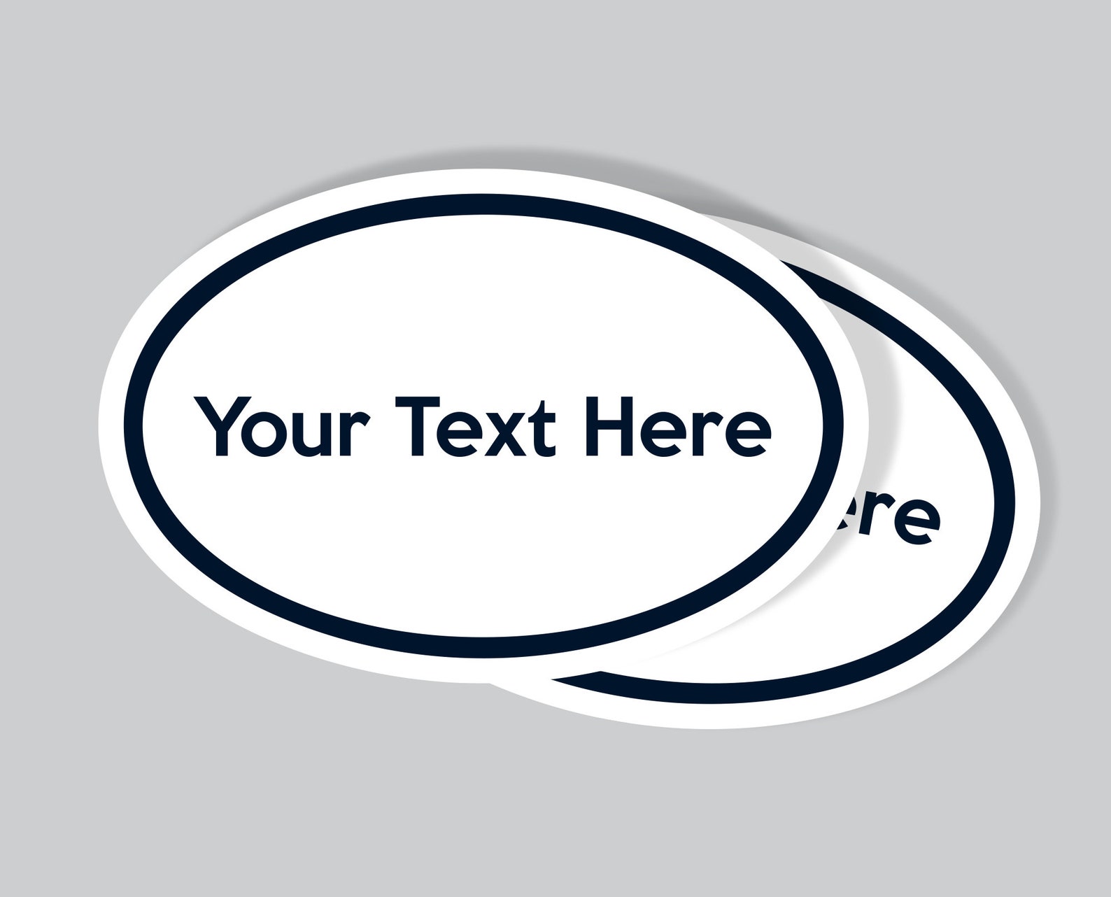 Your Text Here Stickers Custom Stickers Made by You Custom - Etsy