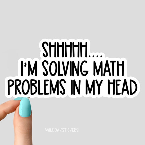 I Love Math and Dogs Sticker Math Laptop Stickers Math Water - Etsy