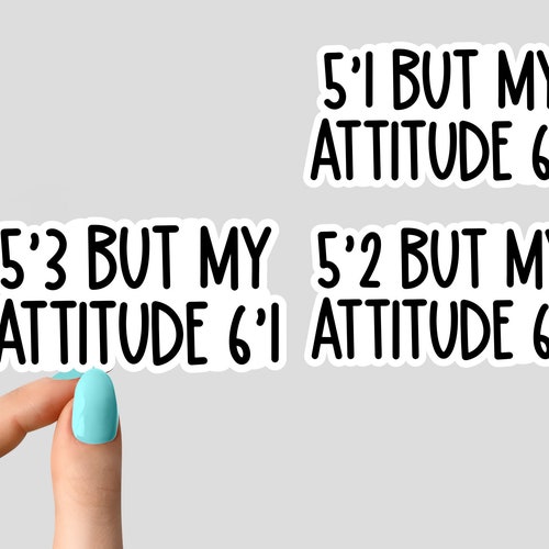 So Apparently I Have an Attitude Stickers Laptop Stickers - Etsy