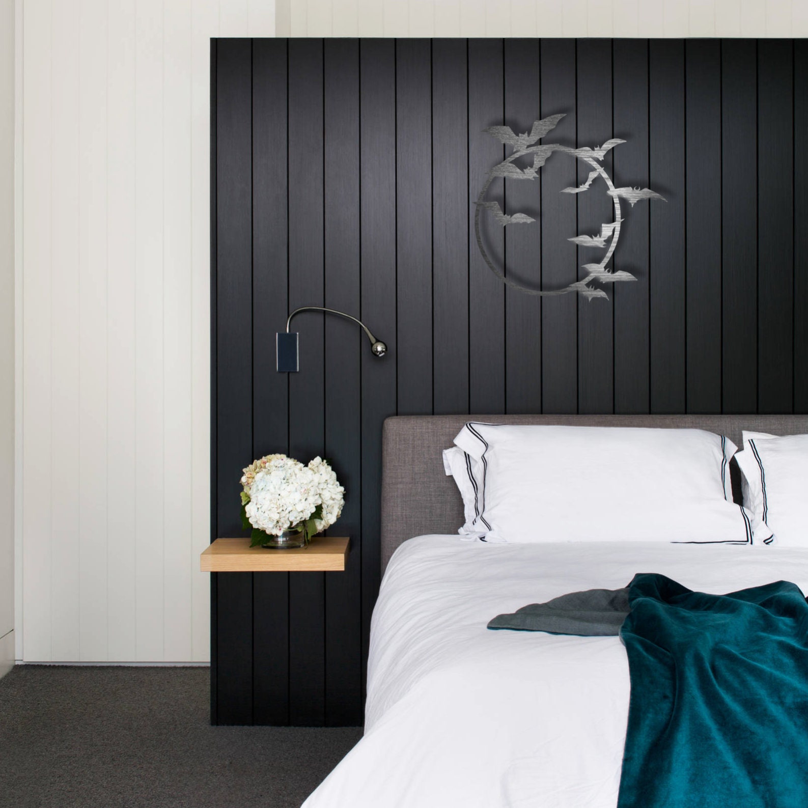 Bats Stainless Steel Metal Wall Poster, Bats Wall Art, Bats Gift, Metal ...