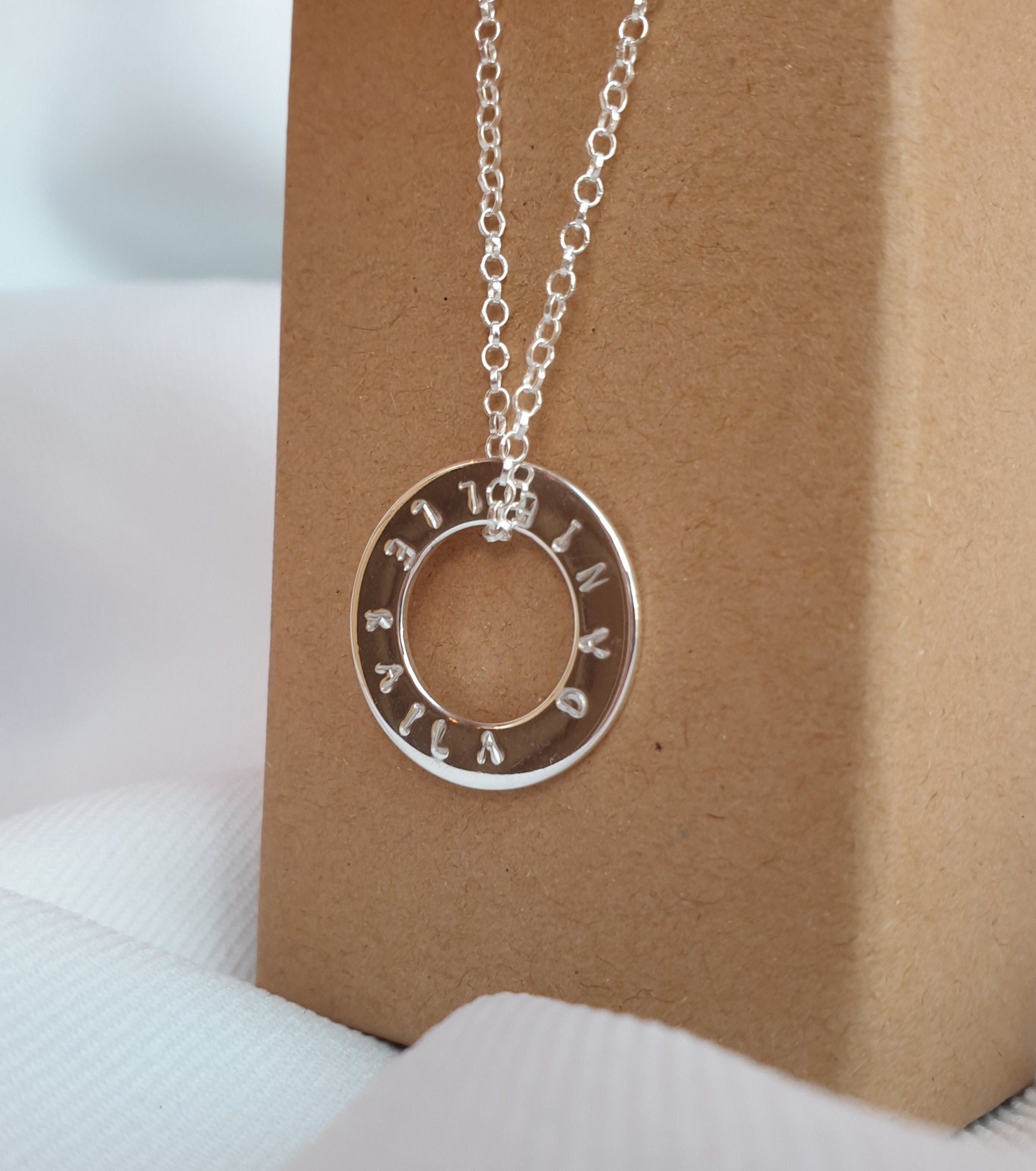 Necklaces Made From Washers