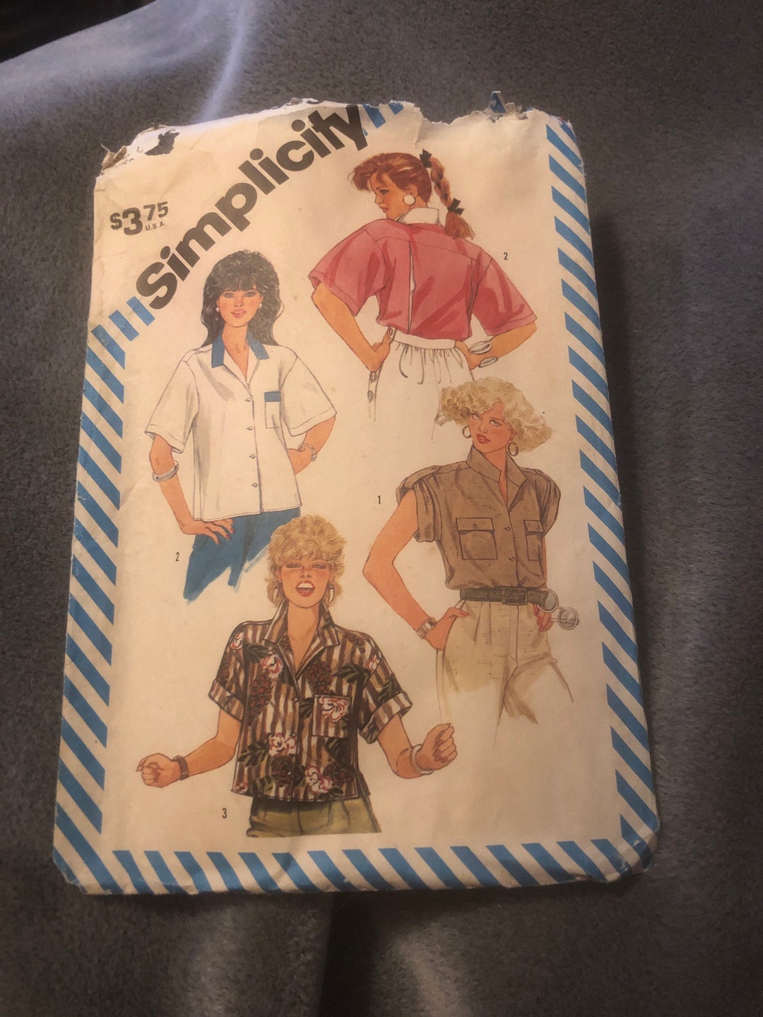 Vintage Shirt Pattern - Etsy