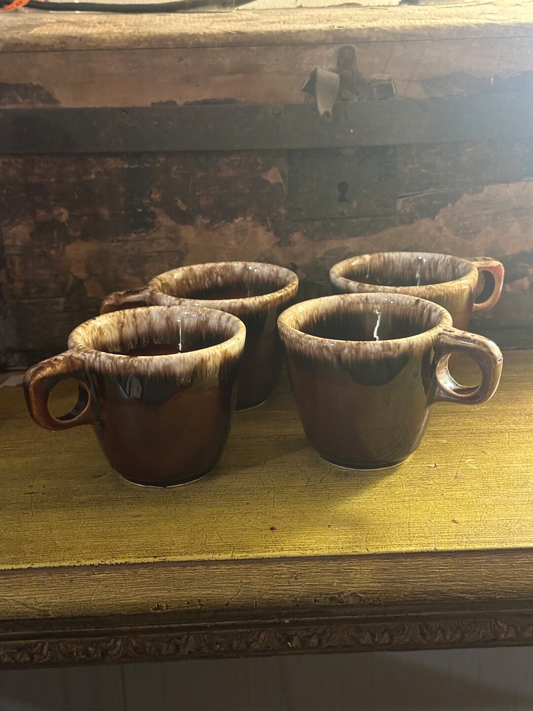 Vintage Hull Mugs, Set of 4 - Etsy