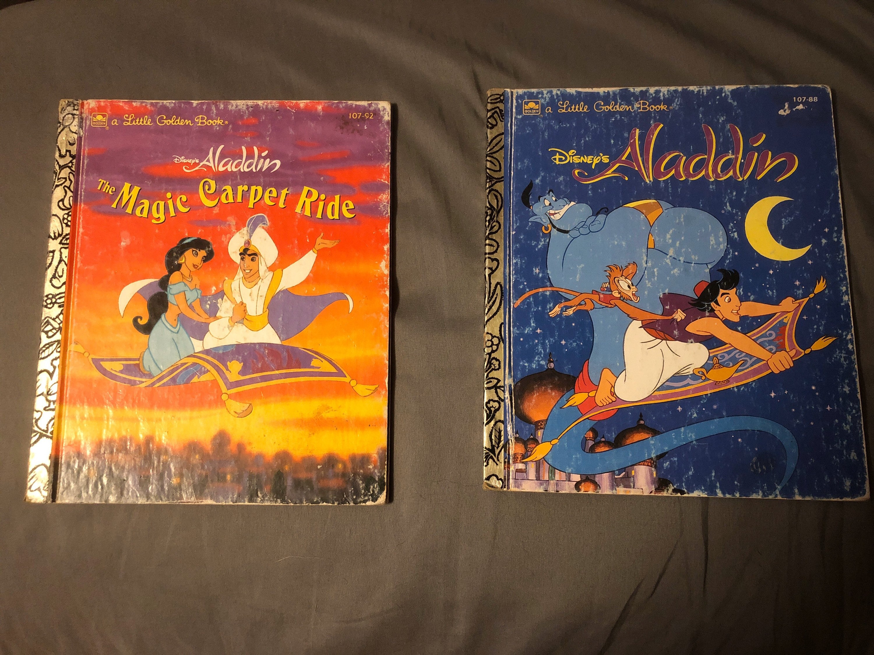 Disney’s Aladdin & Disney’s Aladdin the Magic Carpet Ride - Etsy