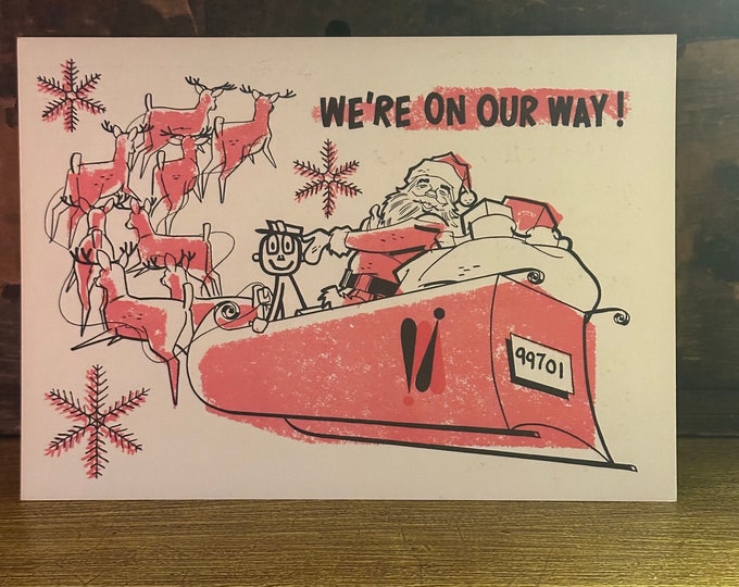 11pc Set! Vintage USPS Mr. Zip Postcards From Santa - Etsy