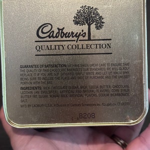 Vintage Cadbury Tin - Etsy