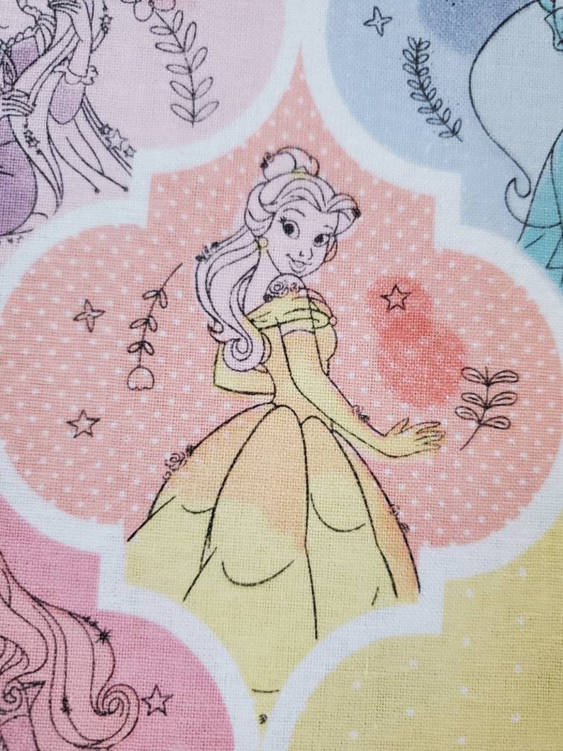Pretty Princess Patch Disney's Princess Sketches in | Etsy