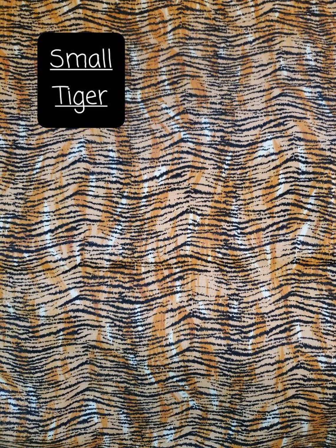 Tiger Collection Four Different Tiger Animal Skin Prints | Etsy
