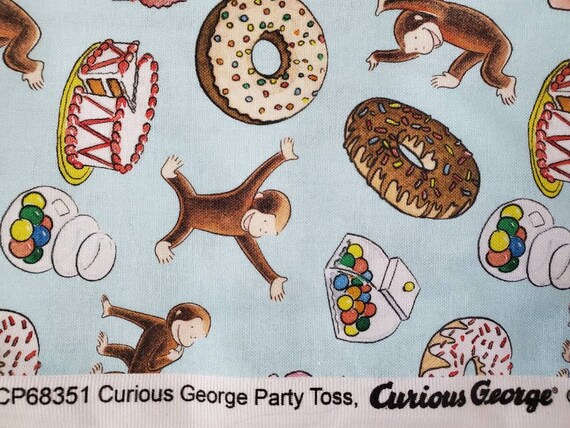Classic Curious George With Balloons