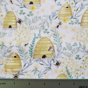 Honey of a Hive. Cotton Fabric by Timeless Treasures. Bee Hives, Bees ...