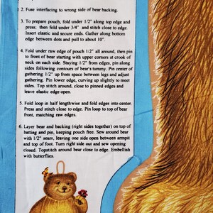 Beary Berry Patch, Cute Baby Bear Laundry Bag or Quilt Applique by Lisa ...