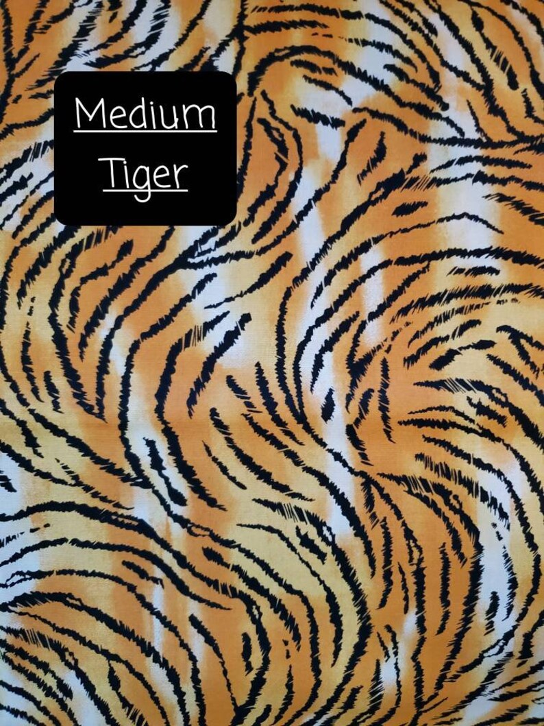 Tiger Collection, Four Different Tiger Animal Skin Prints Available ...