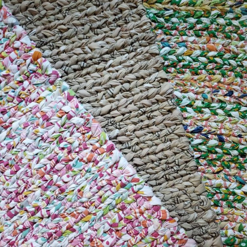 Twined Rag Rugs - Etsy