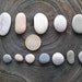 Bulk of 100 Pebbles, Flat & Colorful Genuine Beach Stones, Medium to ...
