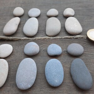 Pebble People Art Supplies, Set of 8 Pebble People, Beach Pebble Person ...