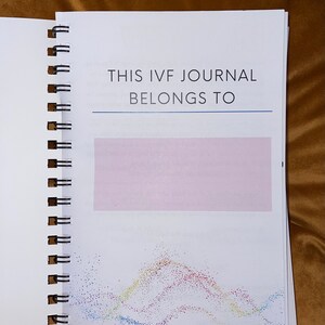 Ivf Journal & Handbook. Ivf Planner, Ivf Gift, Guide to Ivf. Ivf ...