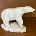 Polar Bear Figurine - White Bisque Porcelain - by Aldon - 1973 - Etsy