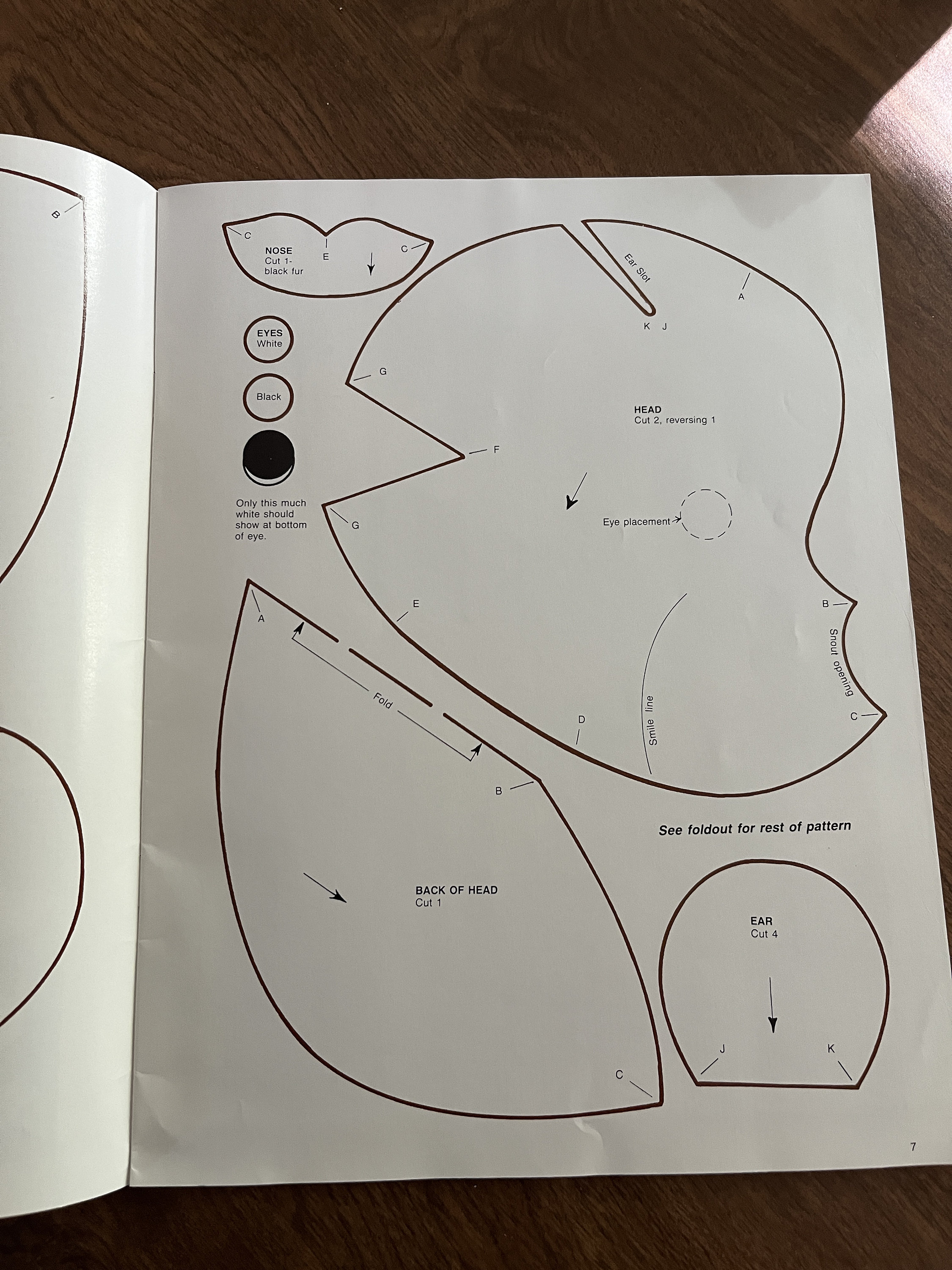 The Teddy Bear Book by Country Handcrafts 1985 Full Sized - Etsy