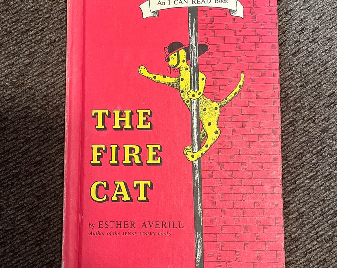 1960's "the Fire Cat" by Esther Averill - Weekly Reader Book - Etsy