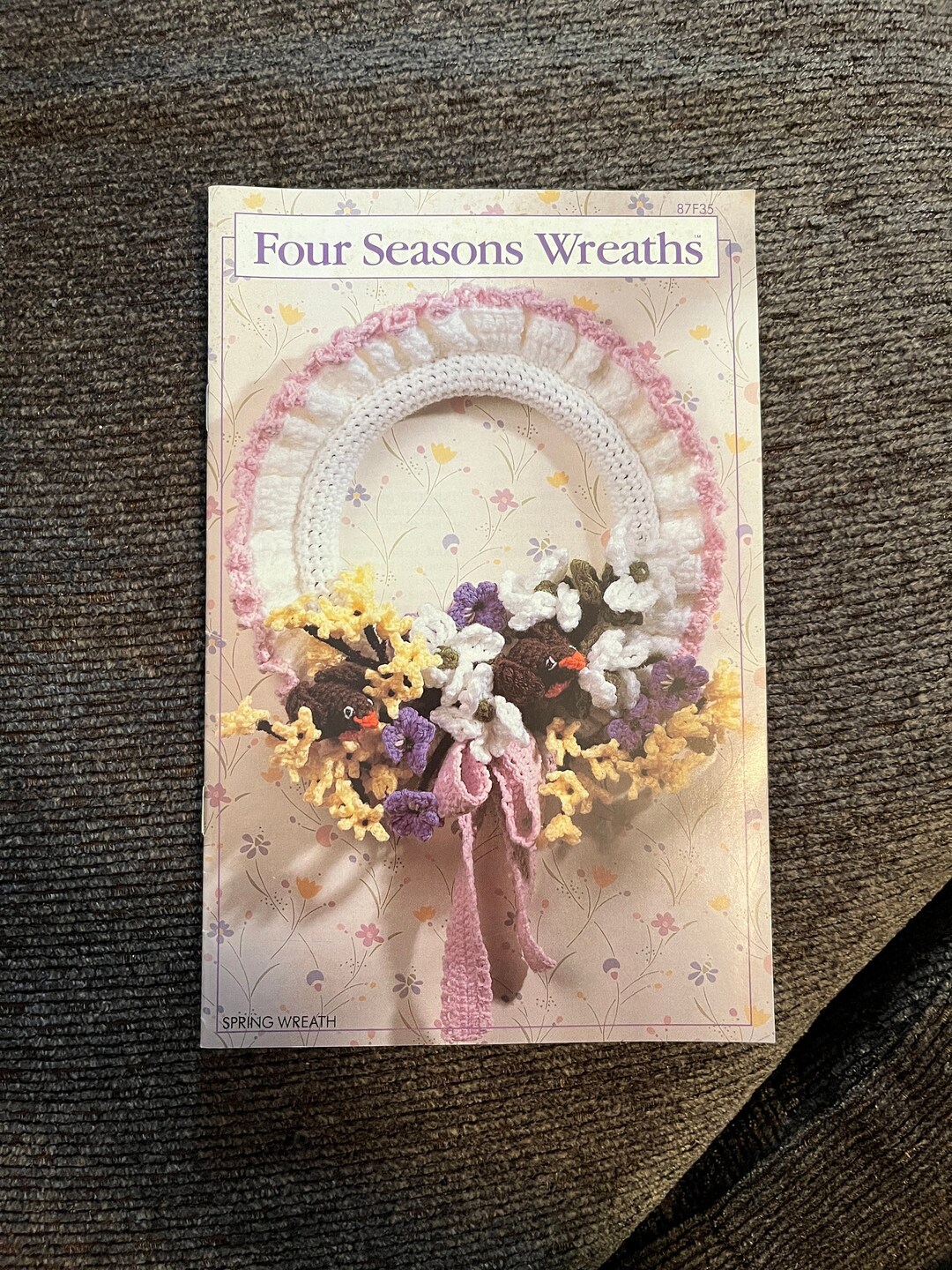 Four Seasons Wreaths - Crochet Pamphlet - by Barbara Anderson - 1989 ...