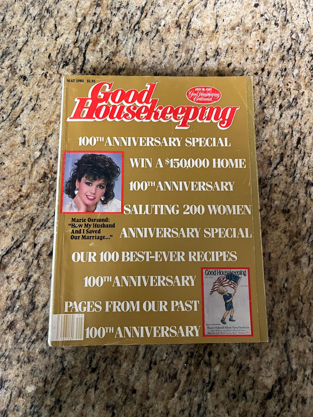 Good Housekeeping Magazine - May 1985, 100th Anniversary Issue - Marie ...