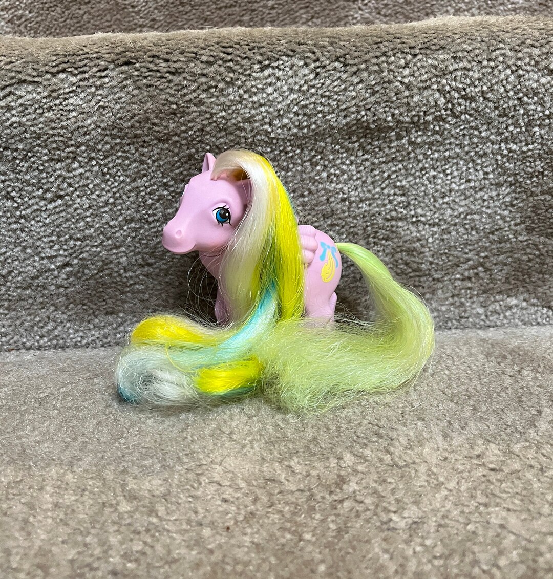 Hasbro 1984 My Little Pony Brush ‘N Grow Pony ‘curly Locks’ - Etsy