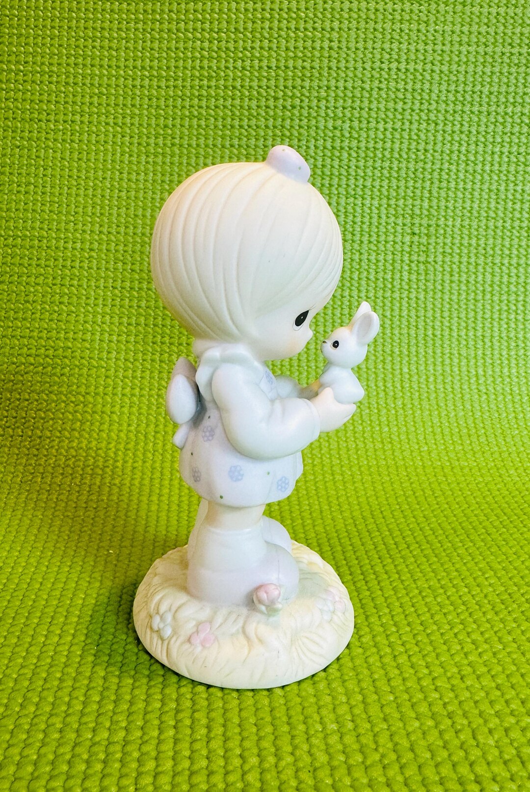 Precious Moments "wishing You A Happy Easter" 1991 Porcelain Figurine ...
