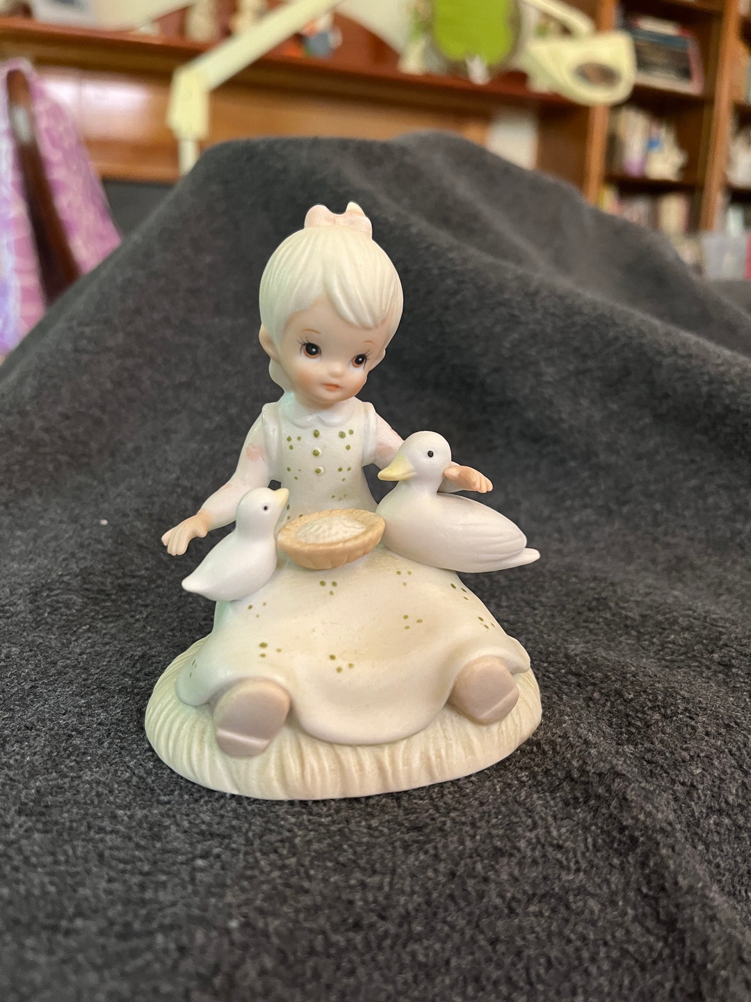 Lefton China - the Christopher Collection - Girl With Ducks - "life's ...