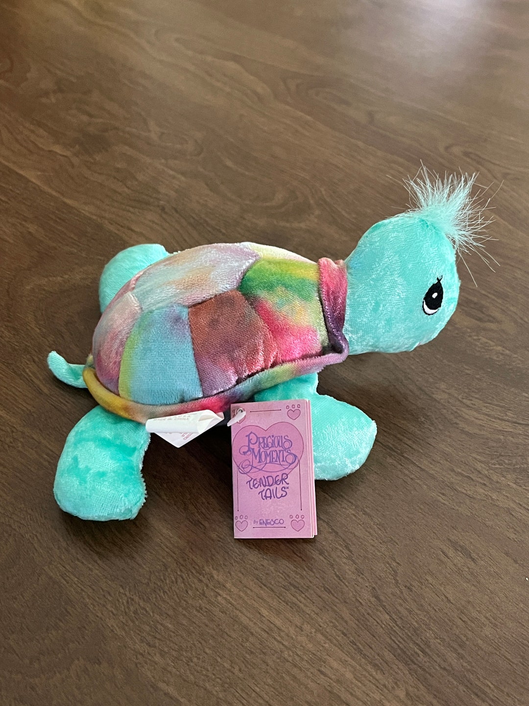 Precious Moments Tender Tails Nursery Rainbow Turtle Plush - #681040 - Etsy