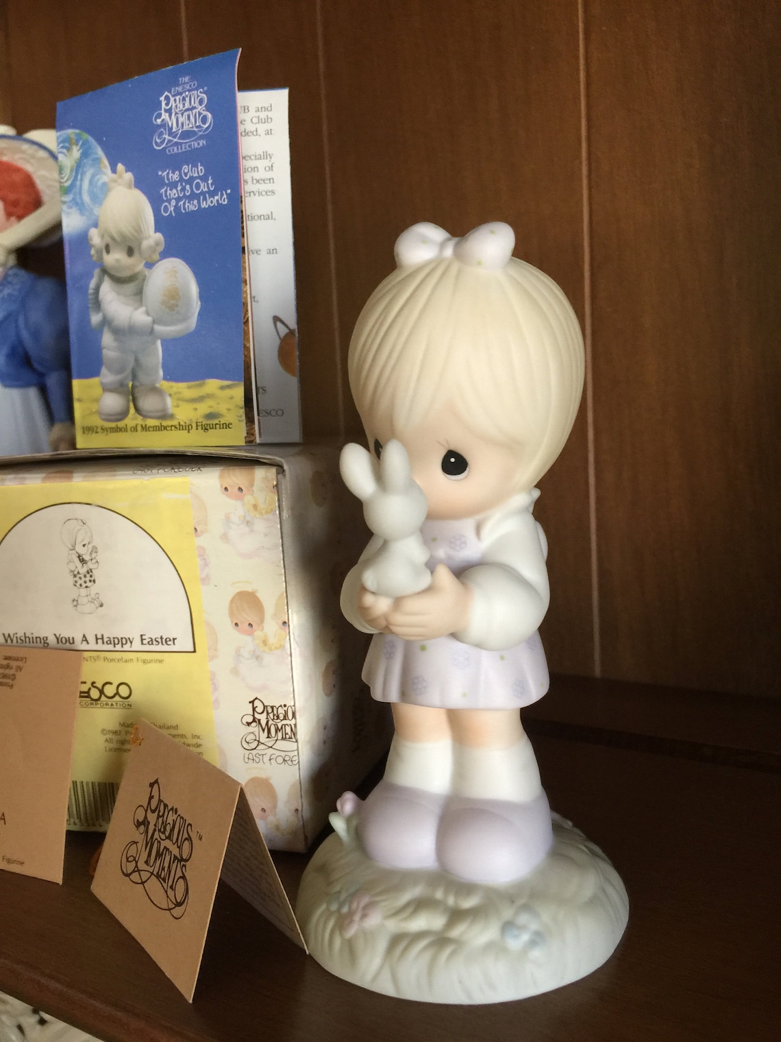 Precious Moments "wishing You a Happy Easter" #109886 - 1992 - Etsy