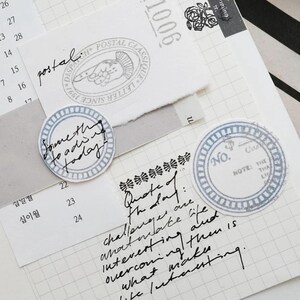 Kurukynki Rubber Stamp - Classic Postal | Journal Wooden Rubber Stamp ...