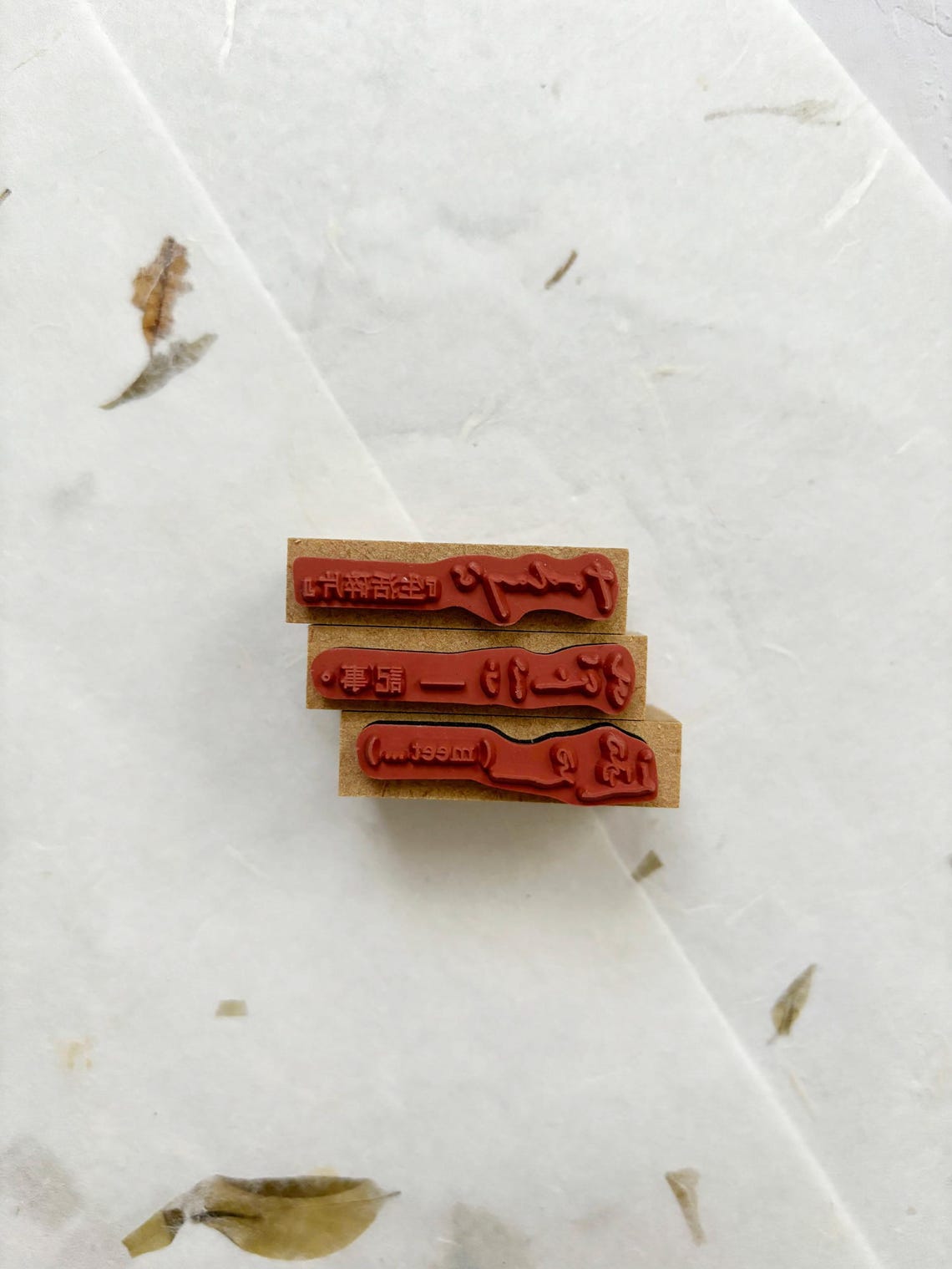 Pion Rubber Stamps - Handwriting 3.0| Cute Rubber Stamp, Mini Rubber ...