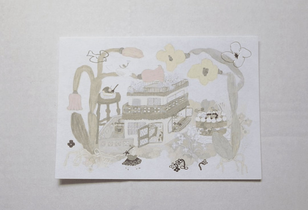 Misshoegg Postcard - Afternoon Tea Day - Etsy