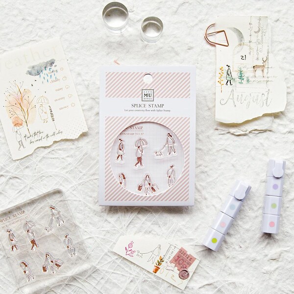 Korean Stamp Set - Etsy