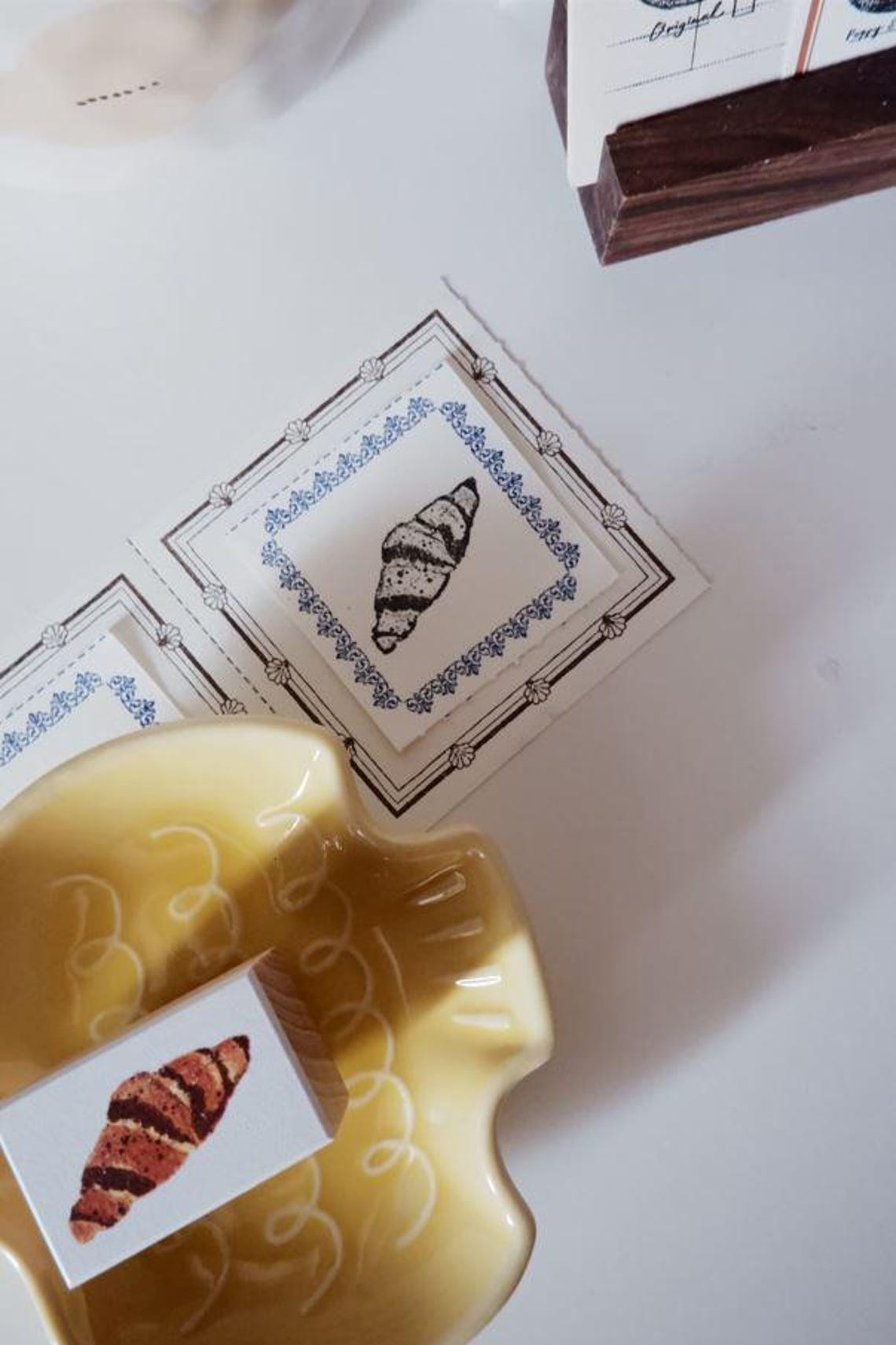 Chop Diam Rubber Stamp My Kind of Bread Collection|cute Wood Rubber ...