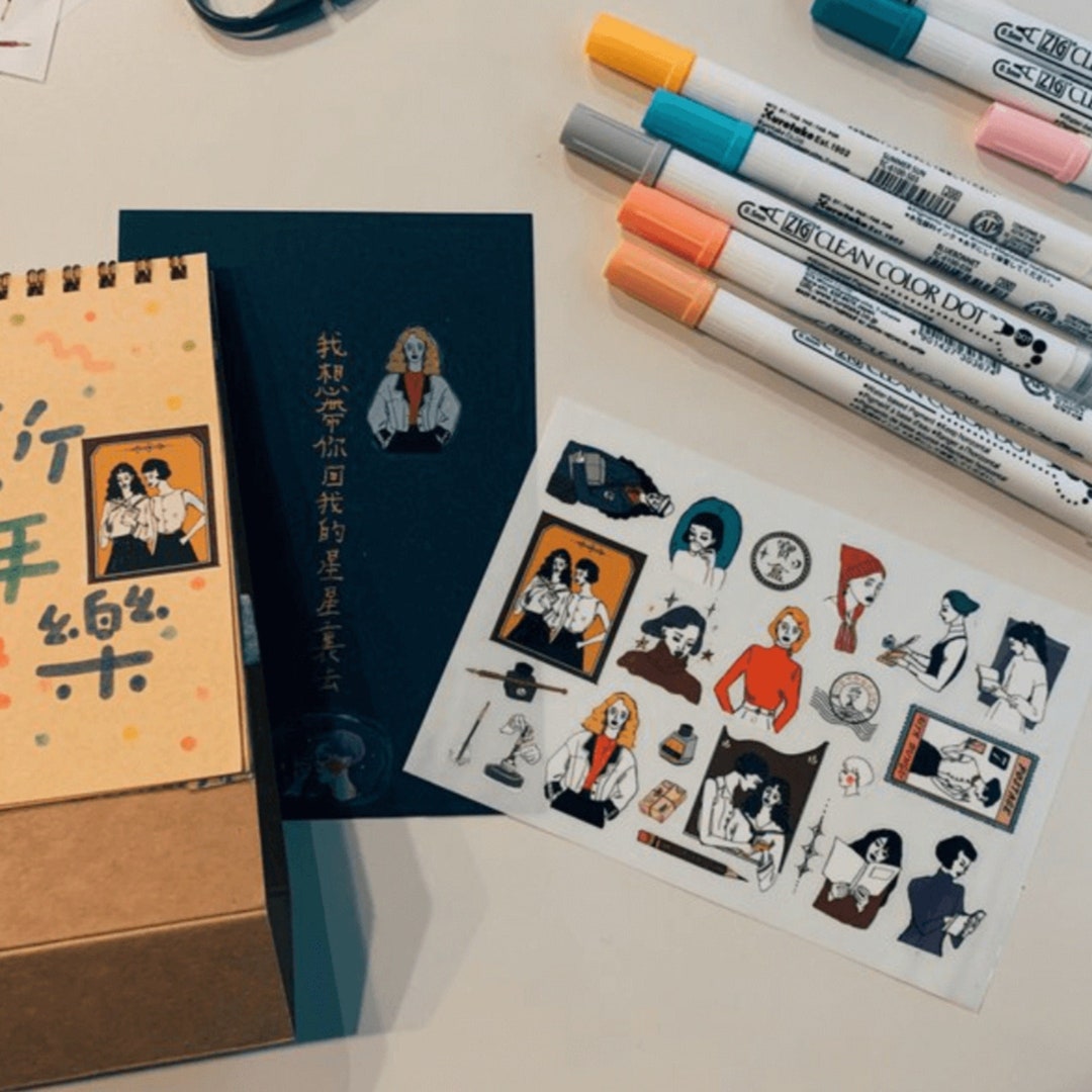 La Dolce Vita Transfer Sticker Set - Aiya Bungu | Cute Transfer ...