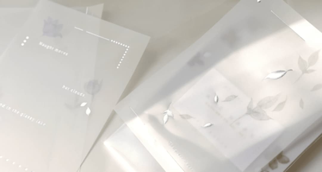 Freckles Tea Vol. 3 - Floral Silver Foil Tracing Paper Pad ...