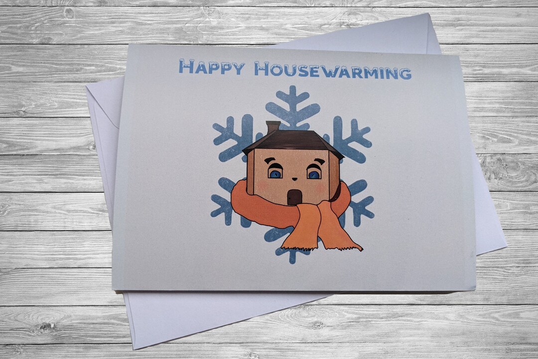 Happy Housewarming Greetings Card - Congratulations, Blank Inside, Free ...