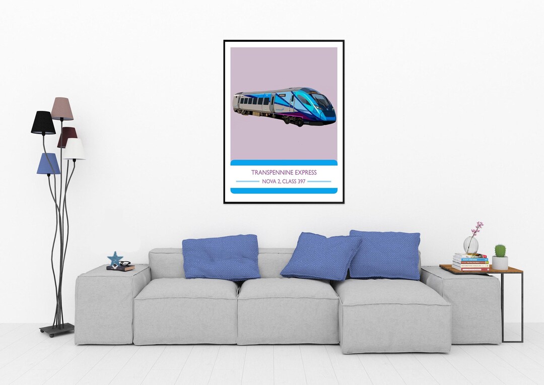 Transpennine Express Nova 2 Train Art Print - Premium Quality and ...